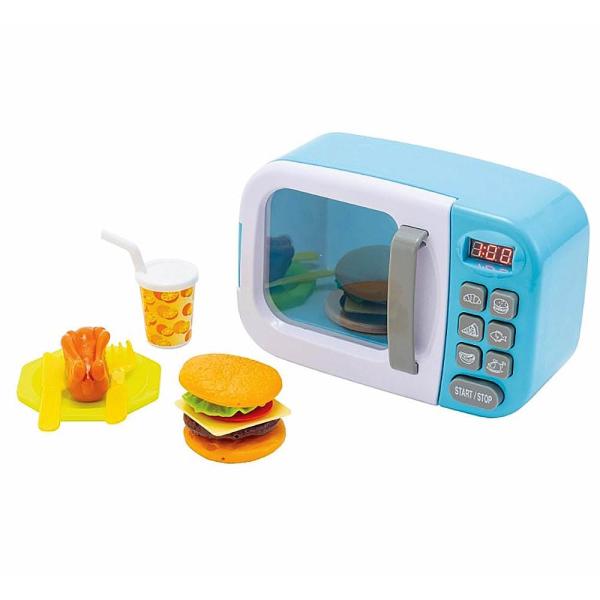 #20251215siteoffitems トイザらス マイストーリー できたかな？くるくる回るよクッキングレンジ ブルーリアルな光、音、動作を備えたインタラクティブなレンジ！ボタンには色々な料理のイラストが描かれているよ。どれか選んで、ス...