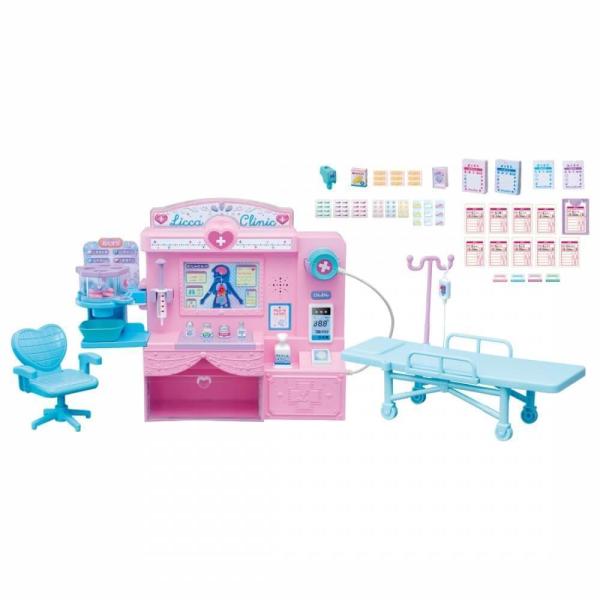 ,,#20251215siteoffitems 聴診器で診断して小物でおてあて！お医者さんごっこが楽しめる、サウンドいっぱいのリカちゃんの病院♪1)体温測定＆アルコールスプレーで消毒2)ベッドに患者さんを寝かせて、聴診器で診断3)診断結果に...
