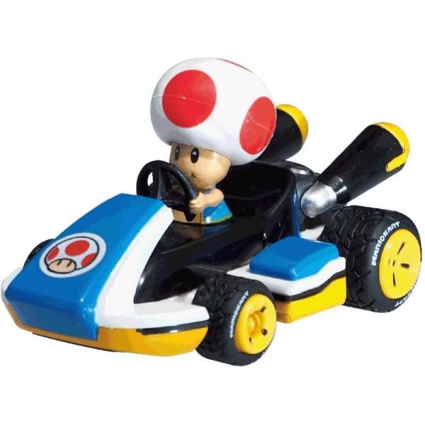 ,,#20251215siteoffitems マシンを引いて放すと前に進むマリオカート8のプルバックカー！小さいお子様でも扱いやすい全長80mmの手のひらサイズに加えリアルに再現したフィギュア＆カートは質感の高い仕上がりで部屋に飾っても楽...