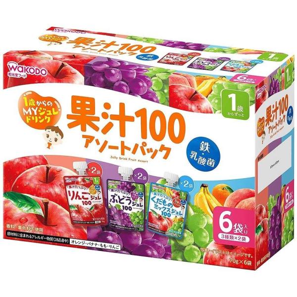 ,#00003201,#00002124 ＜商品特長＞甘みと酸味をバランスよく、おいしく飲みやすい味に仕上げました。3種類のフレーバーが2個ずつ入ったお買い得パック。