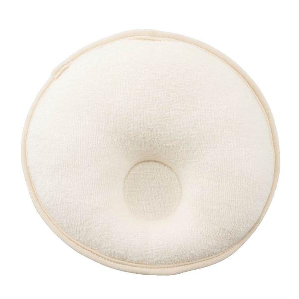 ,#20251031099 西川　お医者さんが推薦するまくらです。赤ちゃんのやわらかな頭を真ん中のくぼみでしっかり包み込み、眠りをサポートするベビー用のまくらです。