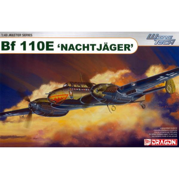 ドラゴン 1/48 ドイツ空軍 メッサーシュミット Bf110E ナハトイェーガー プラモデル DR5566■メーカー：ドラゴン(DRAGON MODELS)
