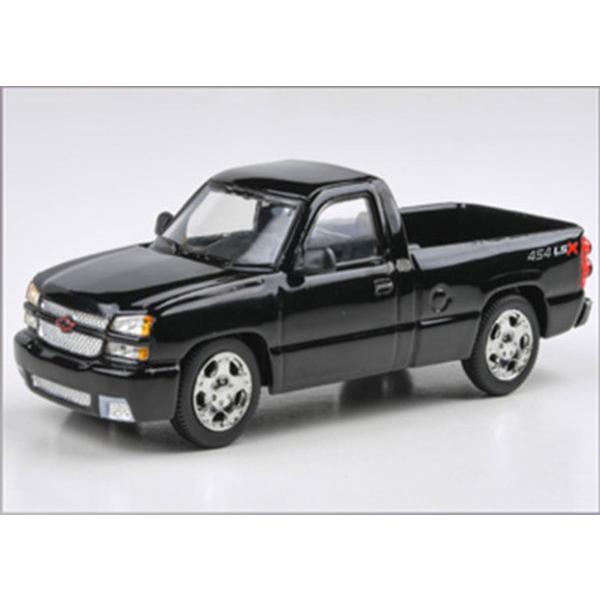 PARA64 1/64 シボレー シルバラードシングルキャブ 2006年 オニキスブラック LHD 完成品ダイキャストミニカー PB55831■メーカー：パラゴン(PARAGON)