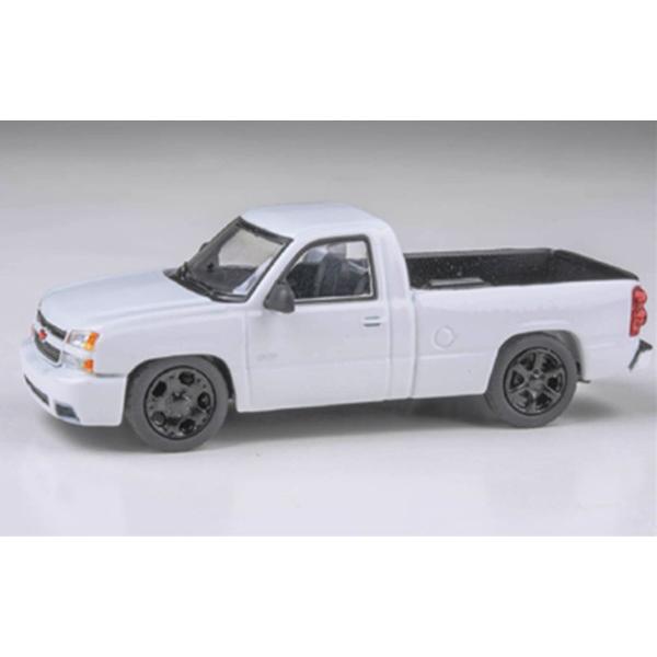 PARA64 1/64 シボレー シルバラード シングルキャブ 2006 サミットホワイト LHD 完成品ダイキャストミニカー PB55834■メーカー：パラゴン(PARAGON)