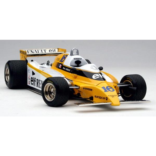 EXOTO 1/18 ルノー RE20 ターボ 1980年フランスGP #16 R.アルヌー 完成品ダイキャストミニカー GPC97091■メーカー：エグゾト(EXOTO)