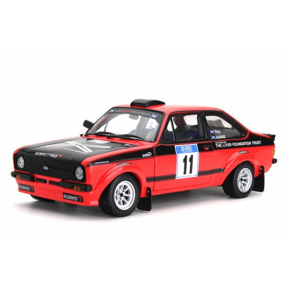 SUNSTAR 1/18 フォード エスコート RS1800 2007年RBSインターナショナルマンクスラリー #11 C.McRae/C.Roy 完成品ダイキャストミニカー 4854■メーカー：サンスター(SUNSTAR)