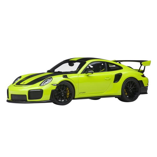 AUTOart 1/18 ポルシェ 911(991.2) GT2 RS ヴァイザッハ・パッケージ ライトグリーン/カーボンブラック 完成品ミニカー 78187■メーカー：オートアート(AUTOart)