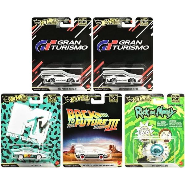 【発売日：2026年03月14日】ホットウィール(Hot Wheels) ポップカルチャー アソート 5台セット HXD63-986P■メーカー：マテル(MATTEL)