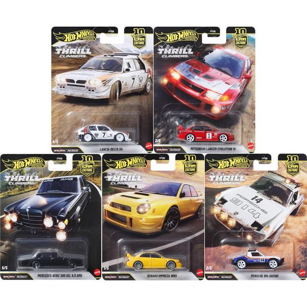 【発売日：2026年04月11日】ホットウィール(Hot Wheels) カーカルチャー スリルクライマーズ 2026年4月単品販売5台セット(各1台)■メーカー：マテル(MATTEL)