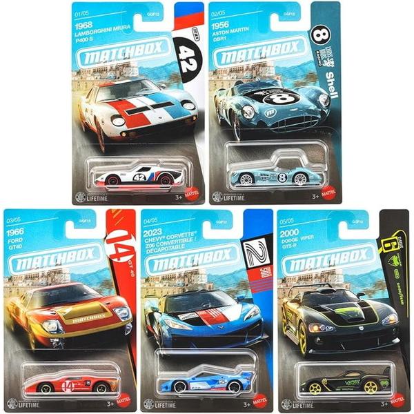 【発売日：2026年06月27日】マッチボックス(MATCHBOX) テーマ アソート スーパーカーズ 5台セット(各1台) GGF12-987N■メーカー：マテル(MATTEL)