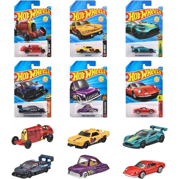 【発売日：2026年07月04日】ホットウィール(Hot Wheels) ベーシックカー Gアソート 36台セット C4982-98RG■メーカー：マテル(MATTEL)