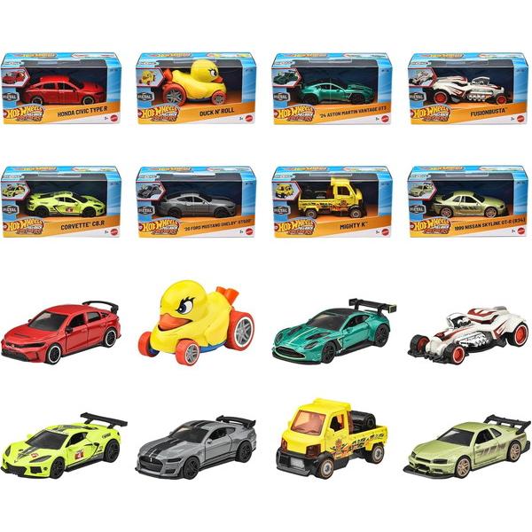 【発売日：2026年07月18日】ホットウィール(Hot Wheels) プルバック アソート 8台セット(各1台) HPT04-986R■メーカー：マテル(MATTEL)