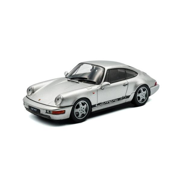 SOLIDO 1/43 ポルシェ 911(964) RS 1994 (シルバー) 完成品ダイキャストミニカー S4312904■メーカー：SOLIDO