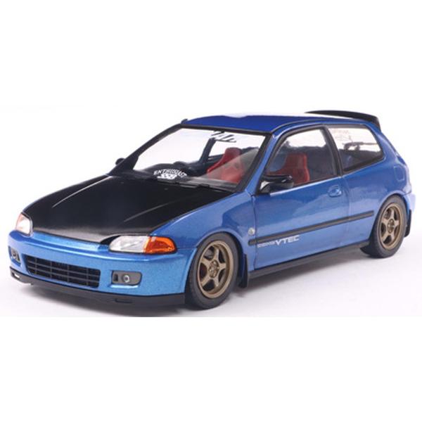 SOLIDO 1/18 ホンダ シビック (EG6) ソリドワークス 1991 (ブルー) 完成品ダイキャストミニカー S1810406■メーカー：SOLIDO