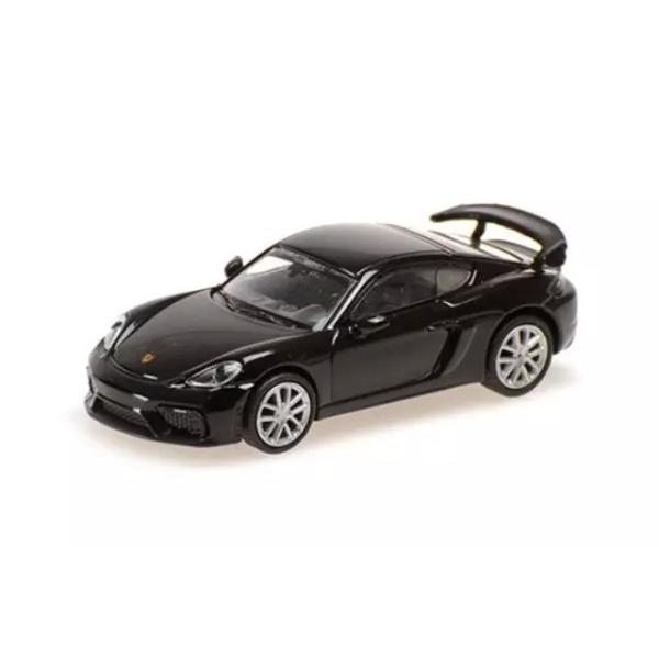 MINICHAMPS 1/87 ポルシェ 718 ケイマン GT4 (981) 2019 ブラック 完成品ミニカー 870067601■メーカー：Paul's Model Art