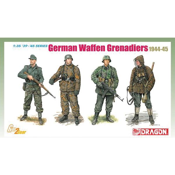 ドラゴン 1/35 WW.II ドイツ武装親衛隊 擲弾兵 冬季装備 1944-45 プラモデル DR6704■メーカー：ドラゴン(DRAGON)