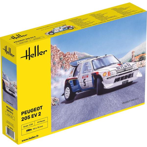 【発売日：2026年06月30日】エレール 1/24 プジョー 205 EV2 ラリー "ツール・ド・コルス" プラモデル HE80716■メーカー：エレール(Heller)