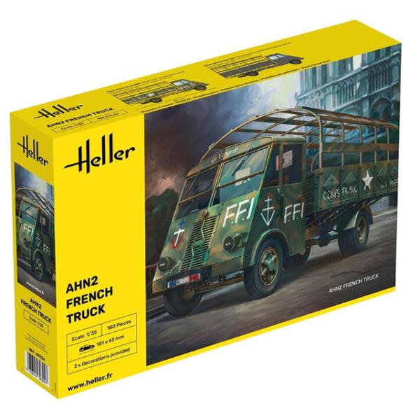 エレール 1/35 WW.II フランス軍 AHN2 トラック プラモデル HE30324■メーカー：エレール(Heller)