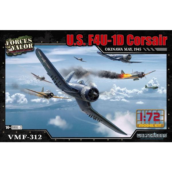 ウォルターソンズ 1/72 アメリカ軍 F4U-1D コルセア プラモデル WS55011R■メーカー：ウォルターソンズジャパン(Waltersons Japan)