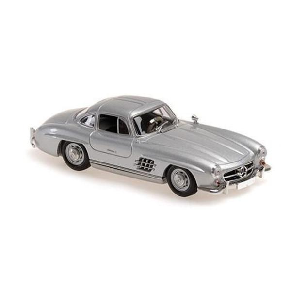 Maxichamps 1/43 メルセデスベンツ 300 SL (W198 I) 1955 シルバー 完成品ダイキャストミニカー 940039000■メーカー：Paul's Model Art