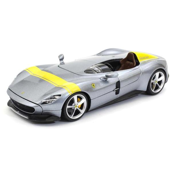 ブラーゴ(Bburago)より「フェラーリ モンツァ SP1」の1/24スケールダイキャストモデルです。■1/24スケール■素材：ダイキャスト、他■開閉機構あり■メーカー：ブラーゴ(Bburago)