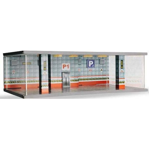 ATLANTIC CASE 1/64 組立式ジオラマパーキング P1 レッドフロア ATL30301N■メーカー：ATLANTIC CASE