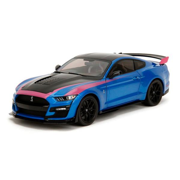 JADA TOYS 1/18 PINK SLIPSシリーズ 2020 フォード マスタング シェルビー GT500 ブルー 完成品ダイキャストミニカー JADA35723■メーカー：JADA TOYS