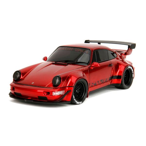 JADA TOYS 1/18 PINK SLIPSシリーズ ポルシェ RWB レッドメタリック 完成品ダイキャストミニカー JADA35726■メーカー：JADA TOYS