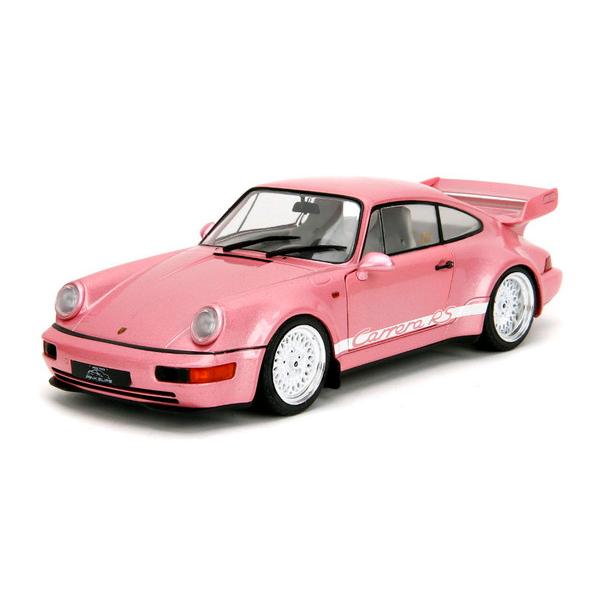 JADA TOYS 1/18 PINK SLIPSシリーズ ポルシェ 911 カレラ RS (964) ピンク 完成品ダイキャストミニカー JADA35727■メーカー：JADA TOYS