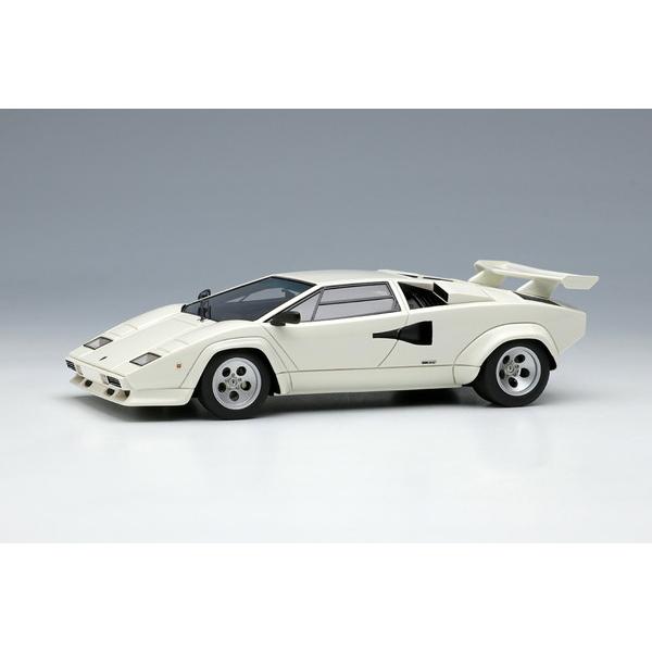 EIDOLON 1/43 ランボルギーニ カウンタック LP5000S 1982 リアウィング ホワイト 完成品ミニカー EM446A■メーカー：メイクアップ(Make up)