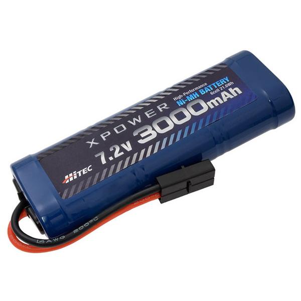 HiTEC XPOWER Ni-MH 7.2V 3000mAh タミヤタイプコネクター R/C用バッテリー XP3000-NT-B■メーカー：ハイテック マルチプレックス ジャパン(Hitec Multiplex Japan)