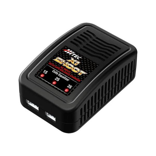 HiTEC AC Balance Charger X1 SHOOT Black ACバランス充電器 電動ガンバッテリー充電器 44286-BLK■メーカー：ハイテック マルチプレックス ジャパン(Hitec Multiplex Japan)
