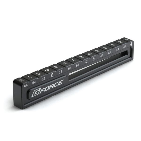 ジーフォース Droop Gauge 4.0 to 6.6mm（Black） G0115■メーカー：ジーフォース(G-Force)