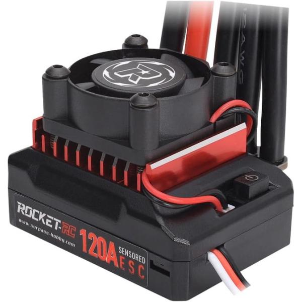 ジーフォース Surpass Rocket 120A D-Connector 電動RCカー用ECS SPH805 日本正規品■メーカー：ジーフォース(G-Force)