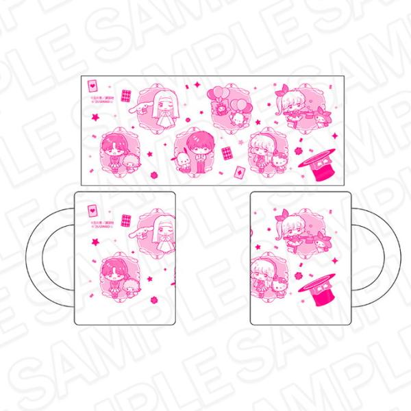 【発売日：2026年10月31日】怪盗セイント・テール×サンリオキャラクターズ グラスマグカップ■メーカー：コンテンツシード(Contents Seed)