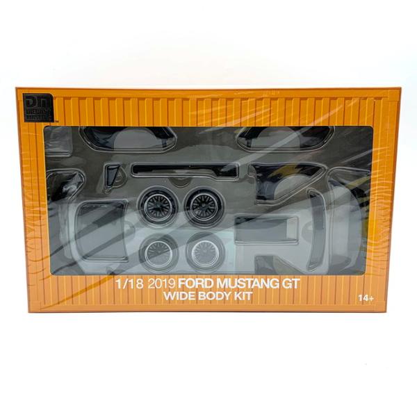 ダイキャストマスター 1/18 マスタング 2019 ワイドボディアクセサリーパックマットブラック 61005ACC■メーカー：ダイキャストマスター(DIECAST MASTERS)