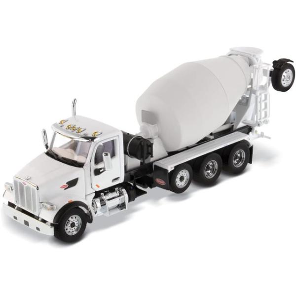 DIECAST MASTERS 1/50 ピータービルト567 ミキサー車 McNeilus Bridgemaster レッド/ホワイトミキサー 完成品ダイキャストミニカー 71074■メーカー：ダイキャストマスター(DIECAST MAS...