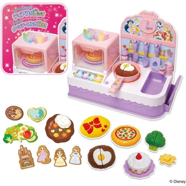 【発売日：2026年03月19日】ディズニープリンセス まほうのキラキラオーブンキッチン■メーカー：タカラトミー(TAKARA TOMY)