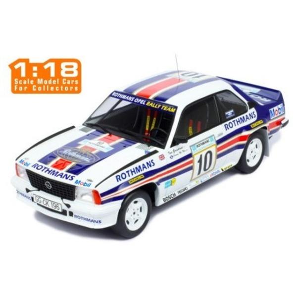 IXO MODELS 1/18 オペル アスコナ 400 1982年アクロポリスラリー #10 J.McRae/I.Grindrod 完成品ダイキャストミニカー 18RMC097C■メーカー：国際貿易(Kokusaiboeki)
