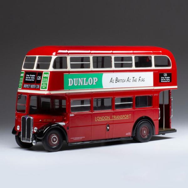 IXO MODELS 1/43 AEC REGENT III RT 1939 レッド 完成品ダイキャストミニカー BUS034LQ■メーカー：国際貿易(Kokusaiboeki)