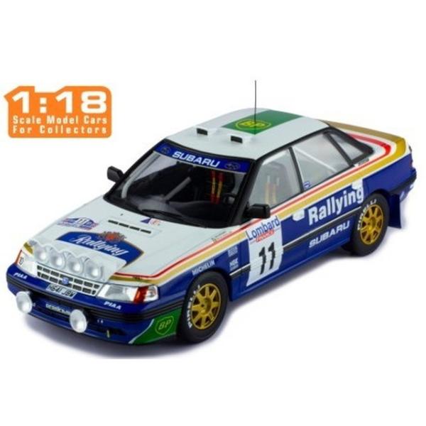 IXO MODELS 1/18 スバル レガシー RS 1991年RACラリー #11 A.Vatanen/B.Berglund 完成品ダイキャストミニカー 18RMC080C■メーカー：国際貿易(Kokusaiboeki)