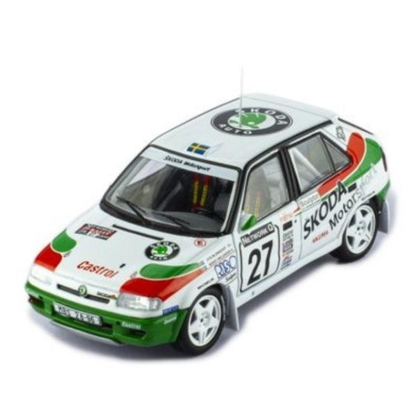 IXO MODELS 1/43 シュコダ フェリシア キットカー 1996年RACラリー #27 S.Blomquist/B.Melander 完成品ダイキャストミニカー RAC423A■メーカー：イクソ
