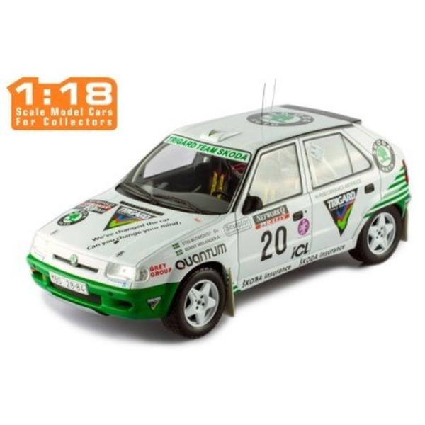 IXO MODELS 1/18 シュコダ フェリシア キットカー 1995年RACラリー #20 S.Blomquist/B.Melander 完成品ダイキャストミニカー 18RMC147■メーカー：イクソ(IXO)