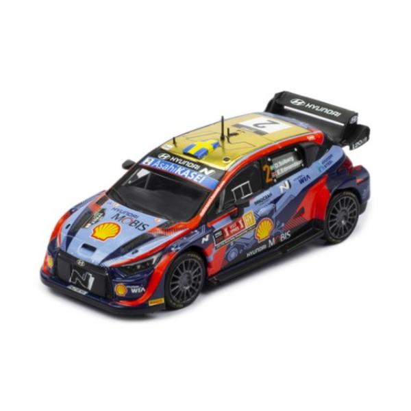 IXO MODELS 1/43 ヒョンデ i20 N RALLY1 2022年イープルラリー #2 O.Solberg/E.Edmondson 完成品ダイキャストミニカー RAM875■メーカー：ixo