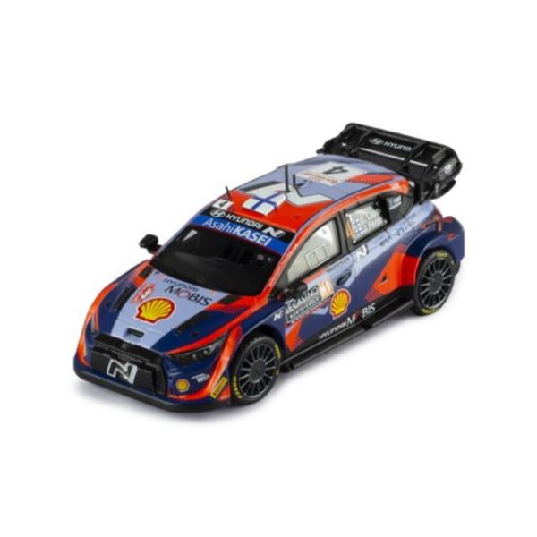 IXO MODELS 1/43 ヒョンデ i20 N Rally1 2023年モンテカルロラリー #4 E.Lappi/J.Ferm 完成品ダイキャストミニカー RAM884■メーカー：ixo