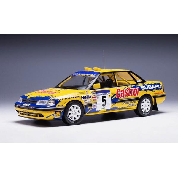 IXO MODELS 1/18 スバル レガシー RS 1992年ニュージーランドラリー #5 P.Bourne/R.Freeth 完成品ダイキャストミニカー 18RMC175■メーカー：イクソモデル(IXO MODELS)