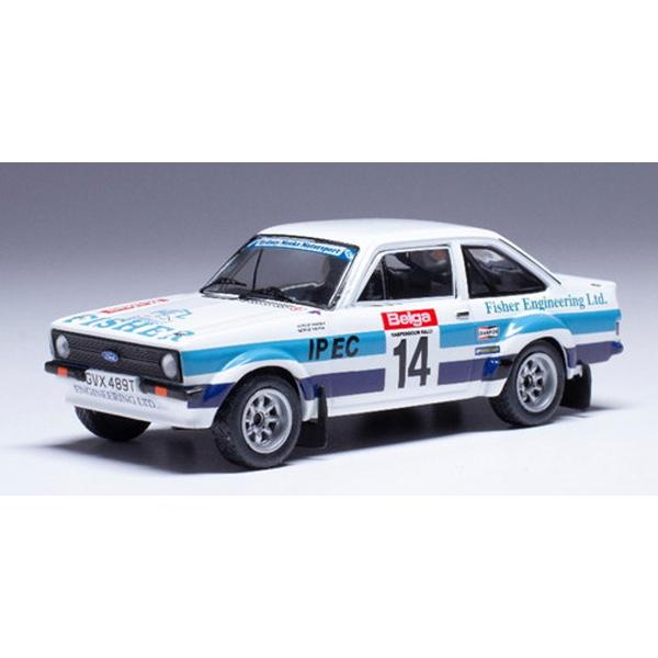 IXO MODELS 1/43 フォード エスコート MkII RS 1800 1981年 ハスペンハウラリー #14 B.Ficher/A.Frazer 完成品ダイキャストミニカー RAC441■メーカー：イクソモデル(IXO MODELS)
