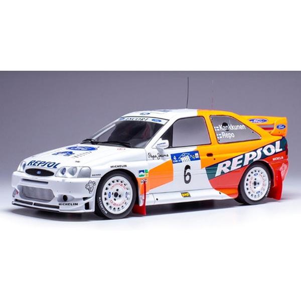 IXO MODELS 1/18 フォード エスコート WRC 1997年 アクロポリスラリー #6 J.Kankkunen/J.Repo 完成品ダイキャストミニカー 18RMC172B■メーカー：イクソモデル(IXO MODELS)