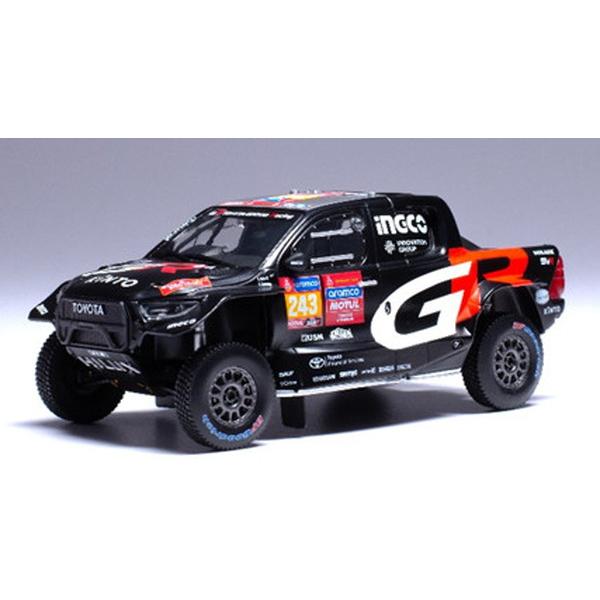 IXO MODELS 1/43 トヨタ GR DKR HILUX EVO T1U 2024年 ダカールラリー #243 G.D.Botterill/B.Cummings 完成品ダイキャストミニカー RAM931■メーカー：イクソモデル(IX...
