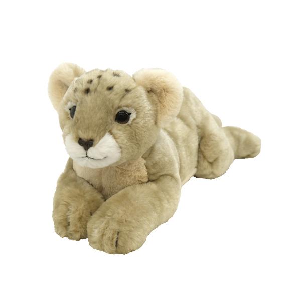 大人気の癒し系ぬいぐるみにあかちゃんが新登場♪ライオンの赤ちゃんのあどけない表情と太い四肢、絶妙な色合いを再現!お腹はふわふわ、背中の手触りは滑らかです!商品サイズ：約H18×W17×D43.5cm■メーカー：サンレモン(Sun Lemon)